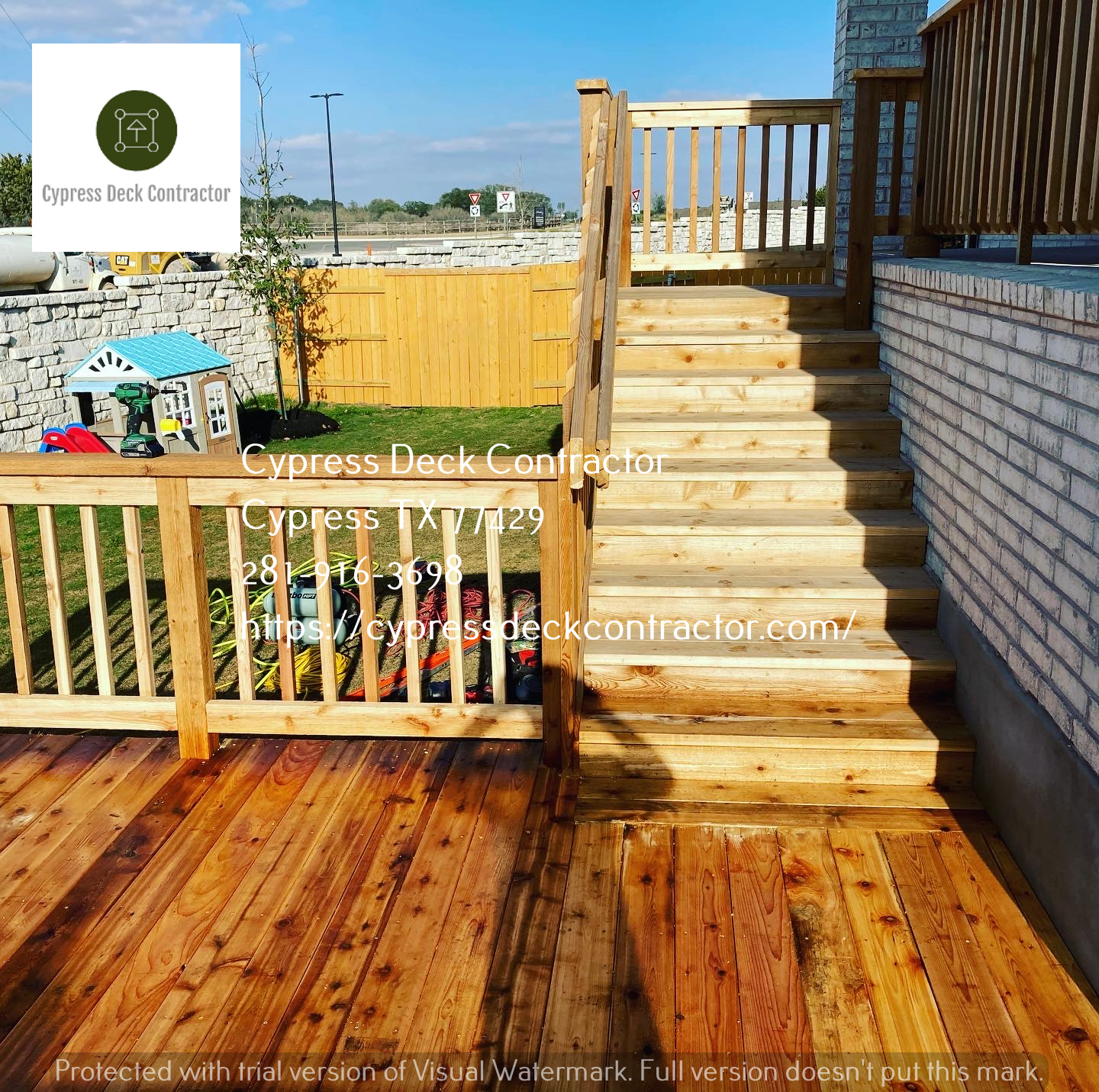 The Top Deck Builder in Cypress TX - Cypress Deck Contractor